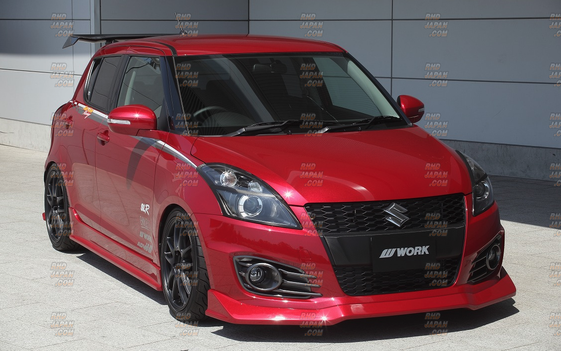 Sun Line Racing SLR Sport Aero 3-Piece Body Kit FRP - Swift Sport ZC32S ...