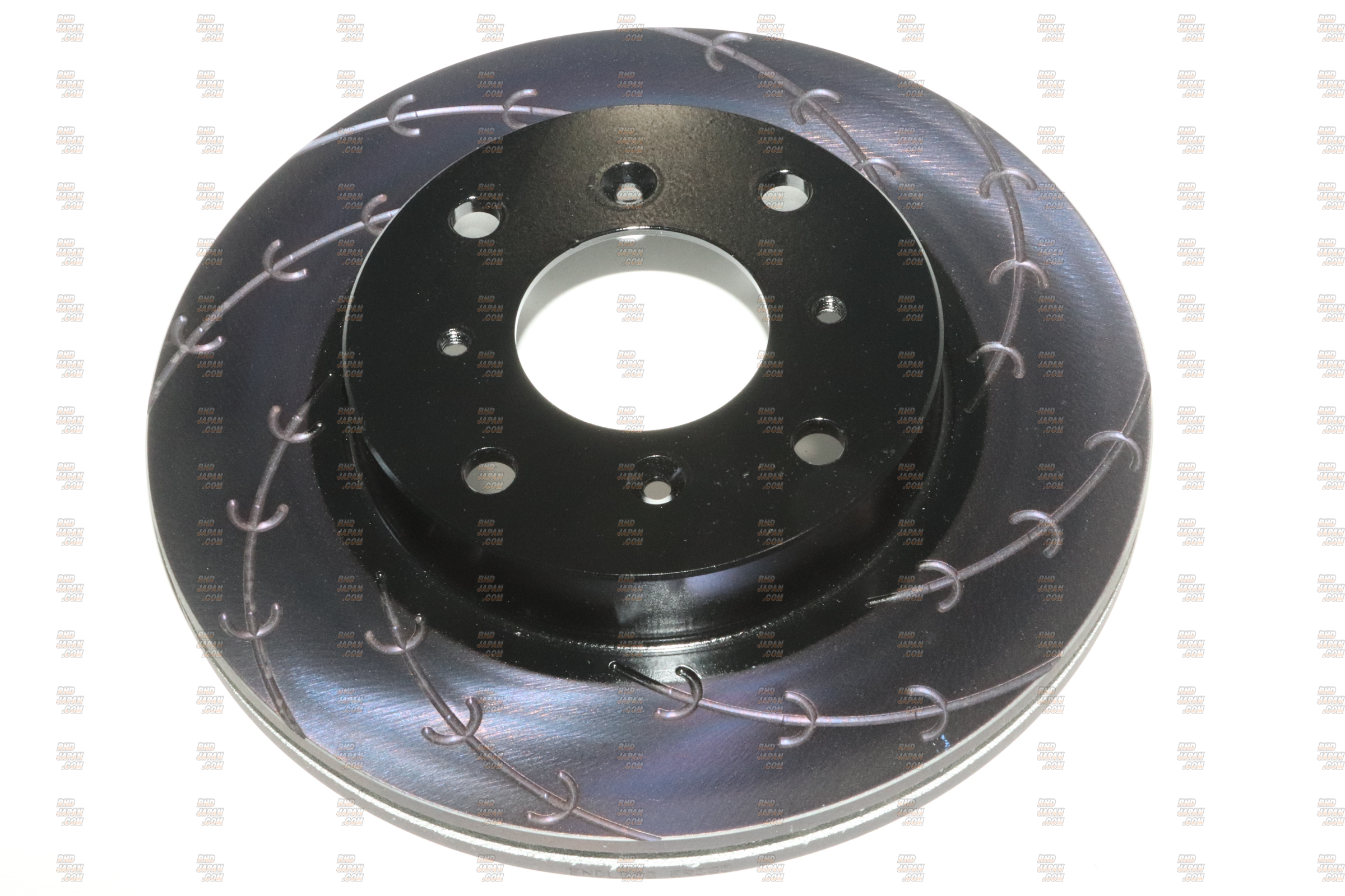 Endless E-Slit Brake Rotor Rear Option Black Left - Impreza WRX STI GRB ...