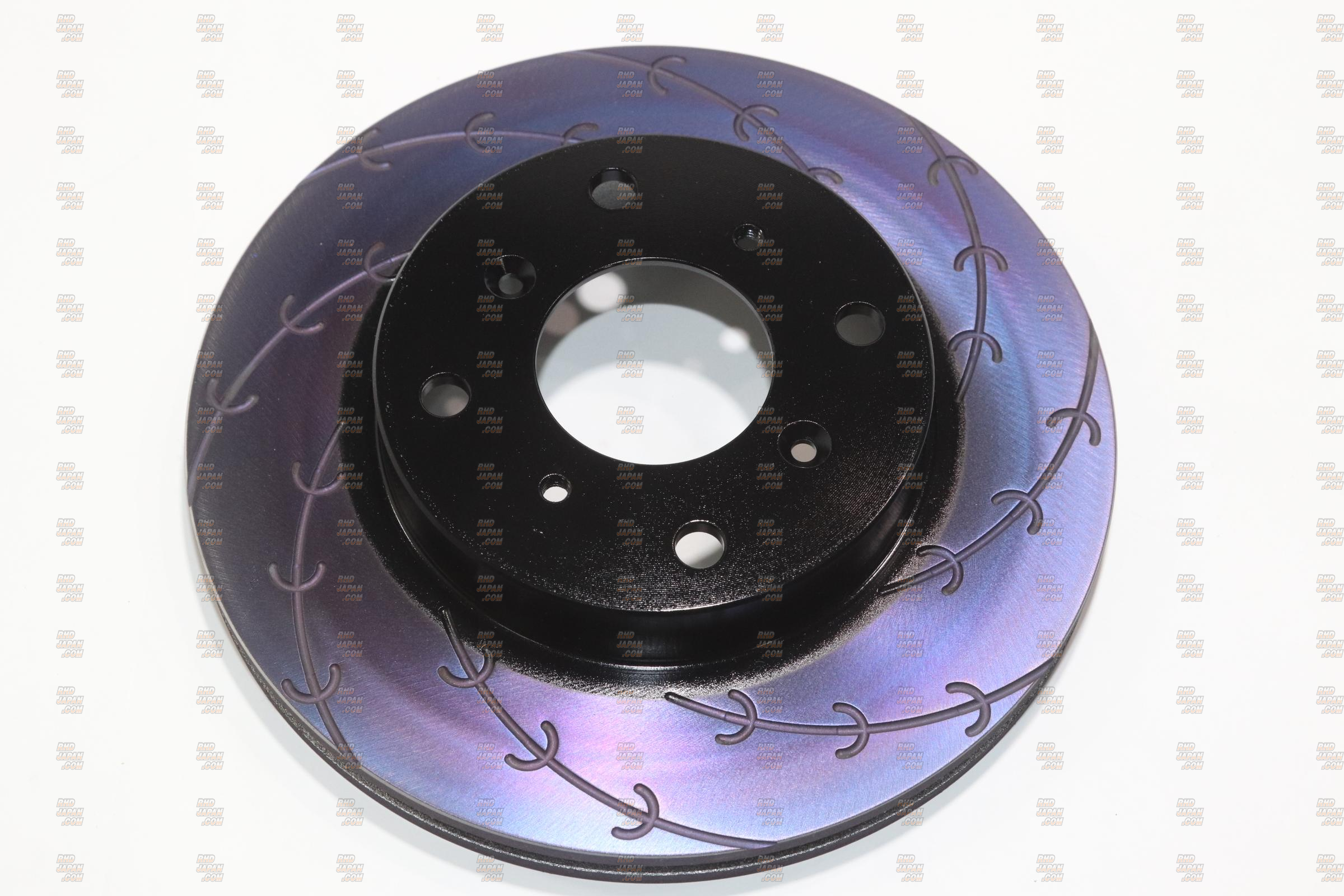 Endless E-Slit Brake Rotor Rear Option Black Left - Impreza WRX STI GRB ...