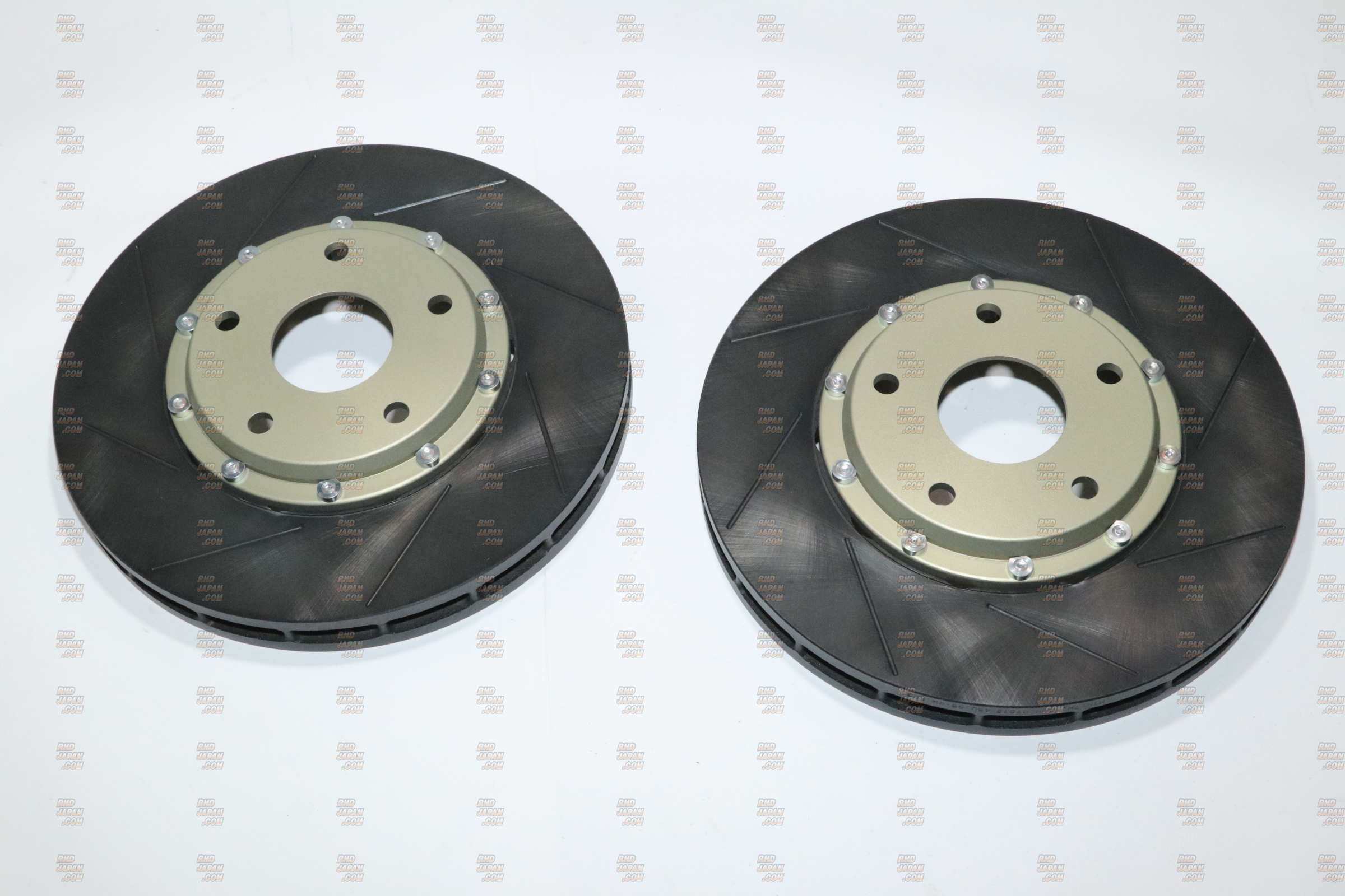 Project Mu SCR-PRO Brake Rotor Set Front Tufram Bell Housing - S2000 ...