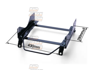 BRIDE Full Bucket Seat Rail Type-XL Left - V1# V2# V4# V55 - RHDJapan