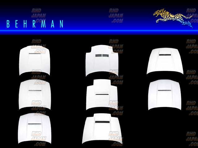 Behrman GT Bonnet Hood Technora - R33 Zenki - RHDJapan