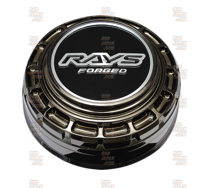 Rays Volk Racing VR Center Cap Model-05 6H-P.C.D.139.7 - Black Chrome ...