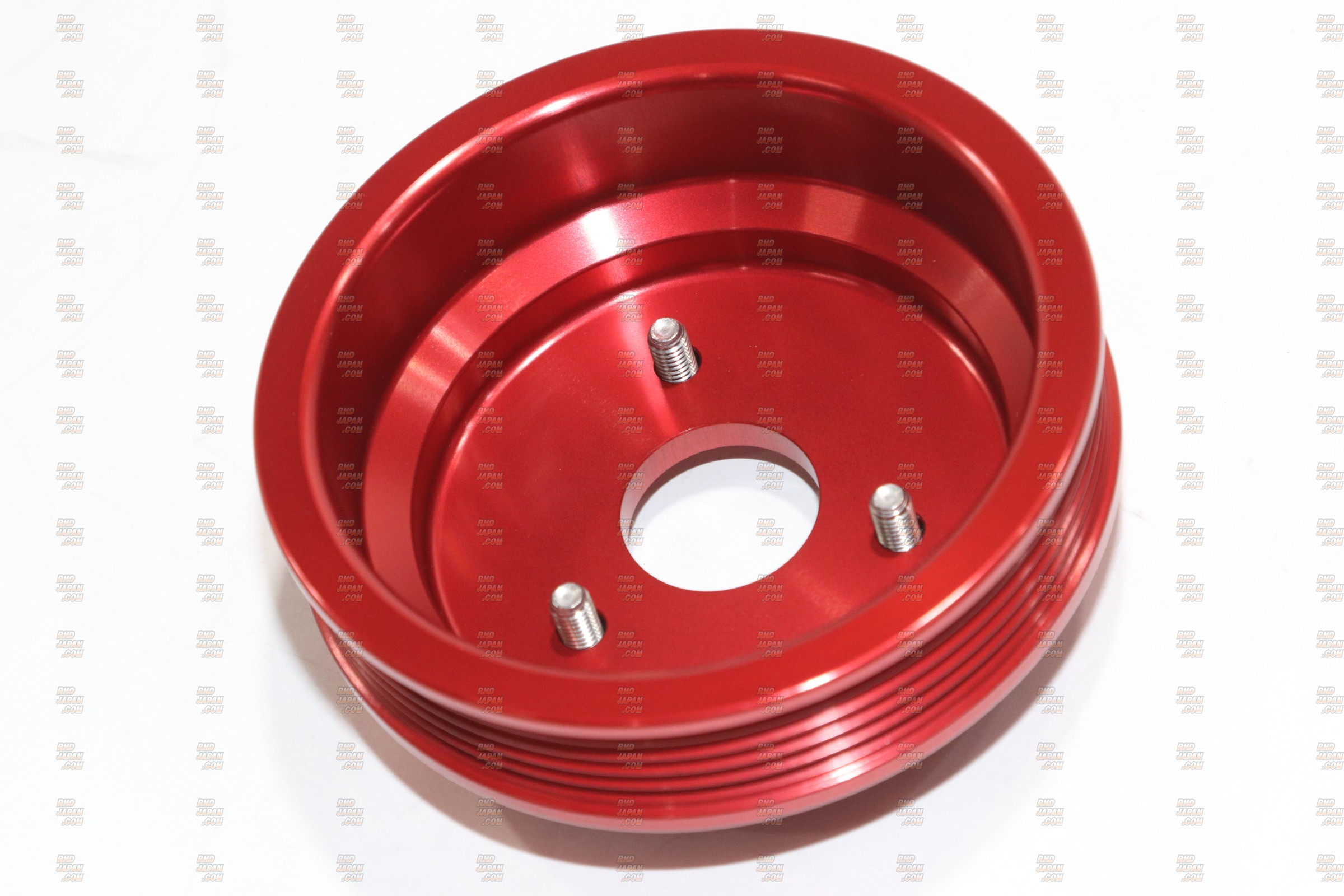 Revolution Sequential Aluminum Pulley Red - RX-8 SE3P Kouki - RHDJapan
