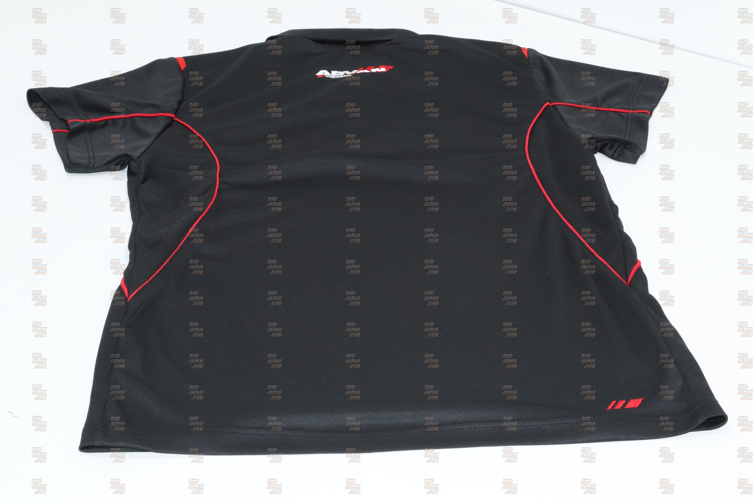Advan Stylish Collection Polo Shirt Black - S - RHDJapan