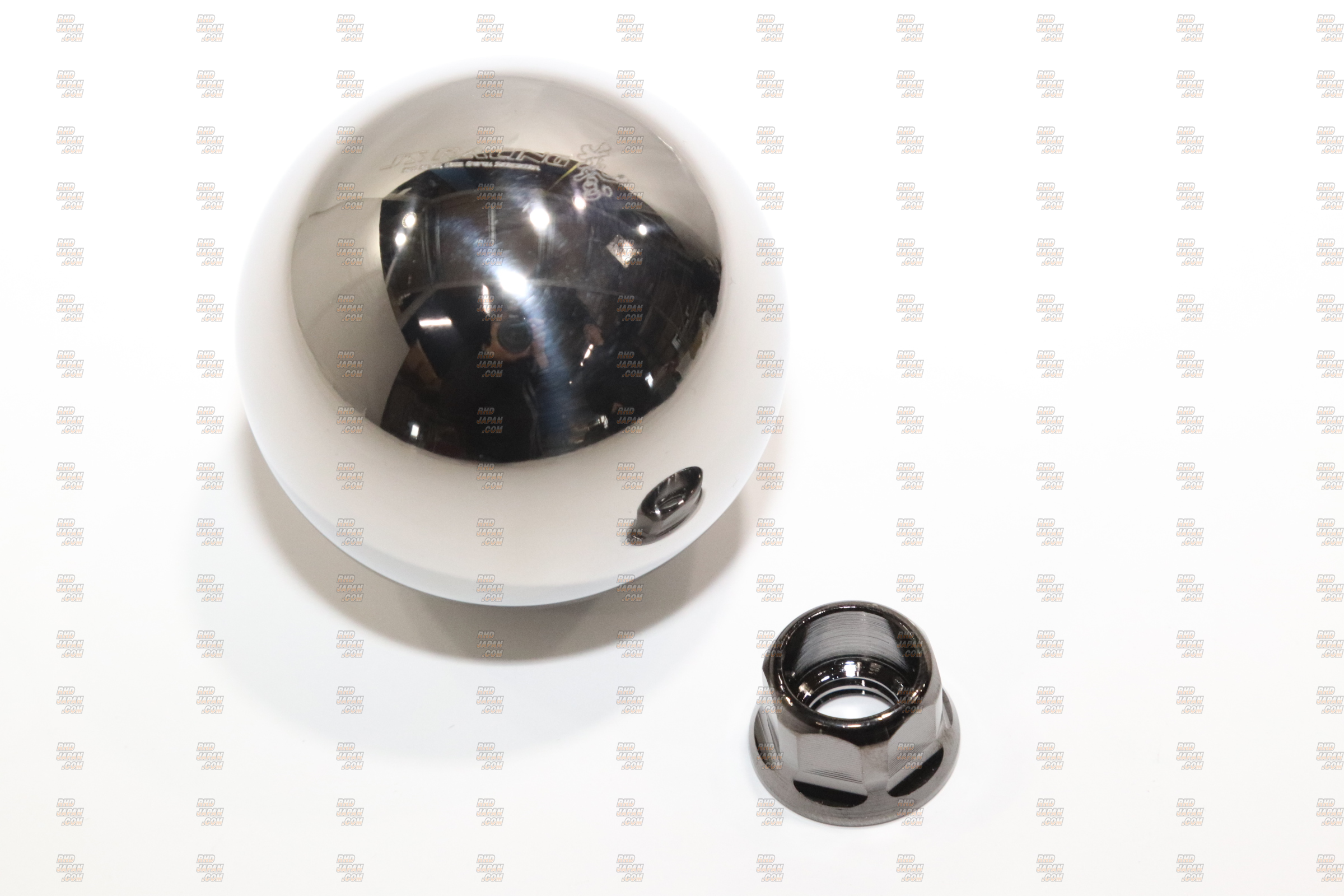 J's Racing Titanium Shift Knob - Polished - RHDJapan
