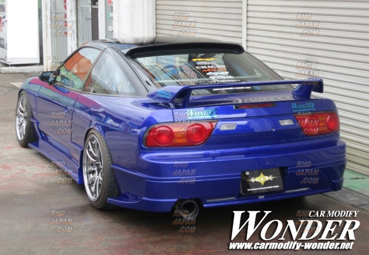 Car Modify Wonder Glare Rear Bumper FRP - 180SX RPS13 RS13 RS13 - RHDJapan