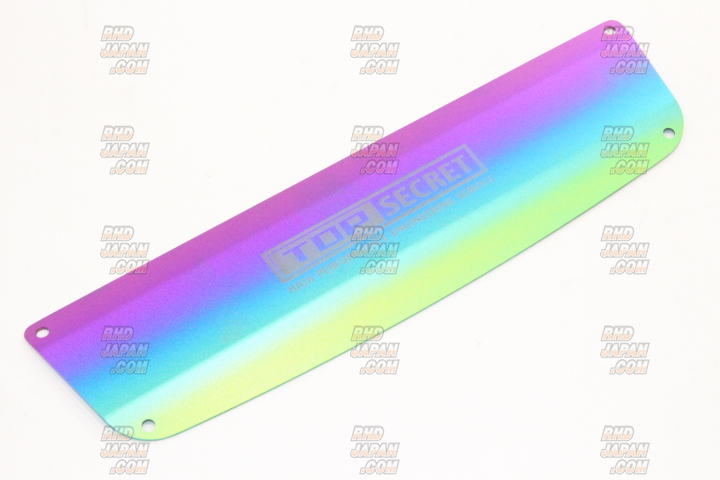 Top Secret Engine Cover Titanium Plate Purple To Green - GT-R R35 ...