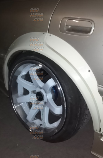 N-Style Custom Over Fender Fenderflares Rear Set - Type 2 4-Door JZX81 ...