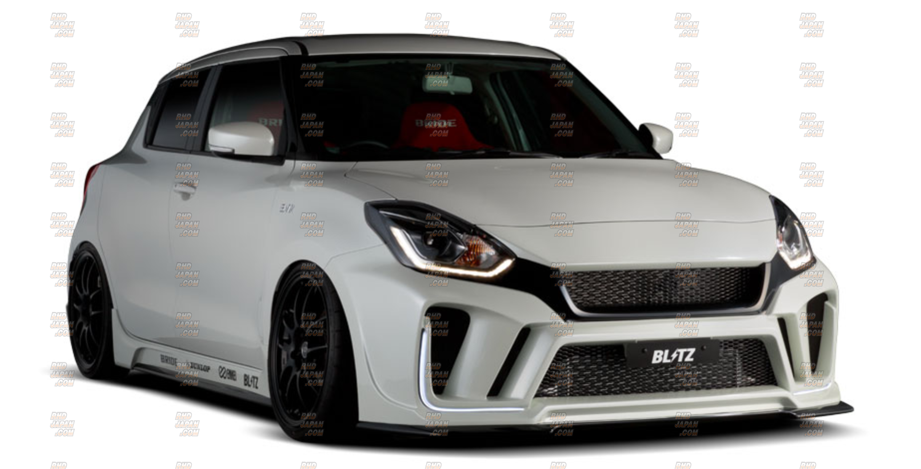 Blitz Aero Speed R-Concept Front Lip Spoiler - Swift Sport ZC33S - RHDJapan