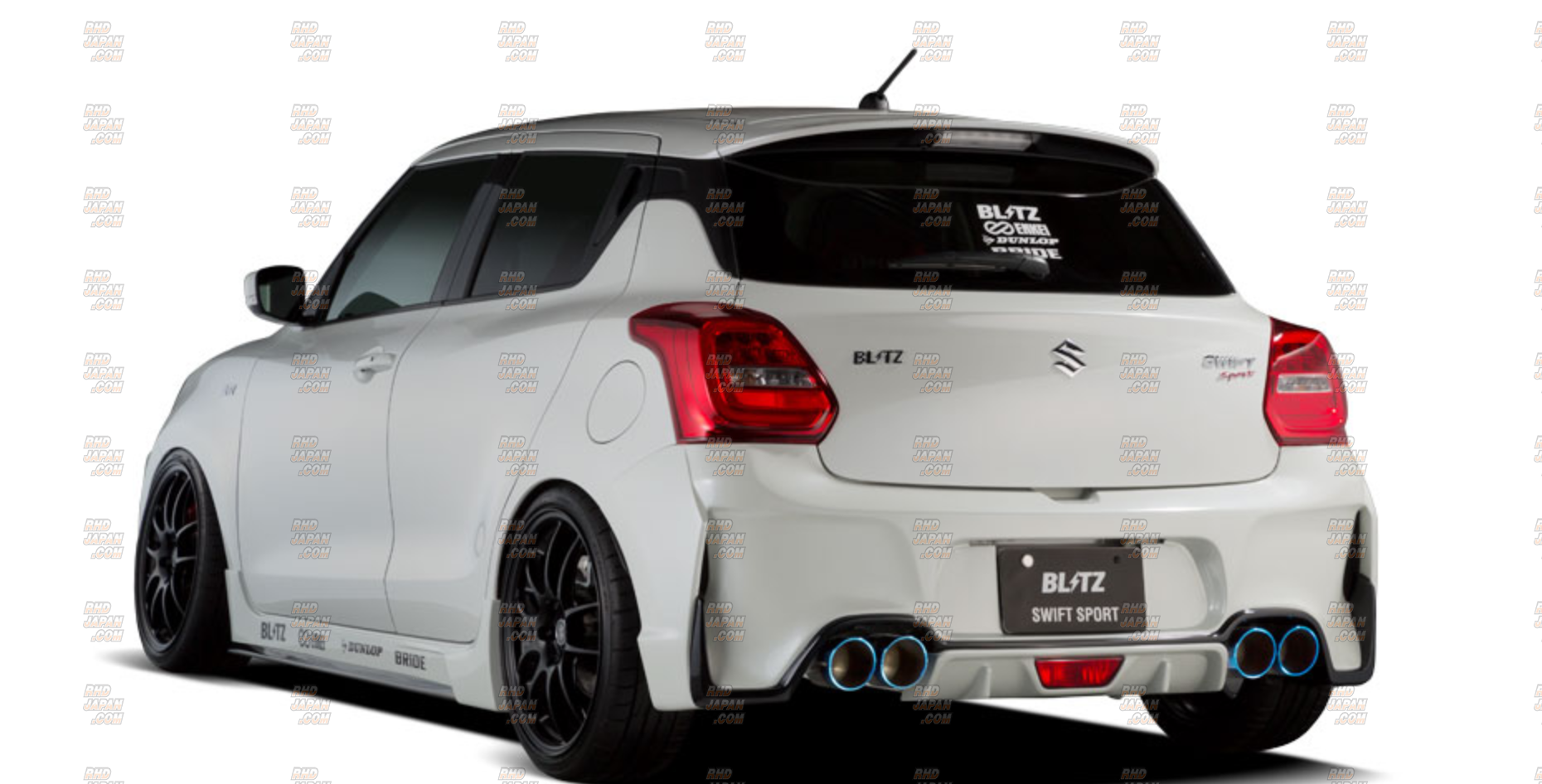 Blitz Aero Speed R-Concept Rear Bumper Spoiler - Swift Sport ZC33S ...
