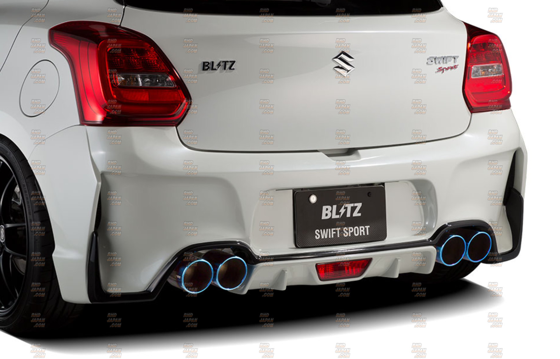 Blitz Aero Speed R-Concept Rear Bumper Spoiler - Swift Sport ZC33S ...