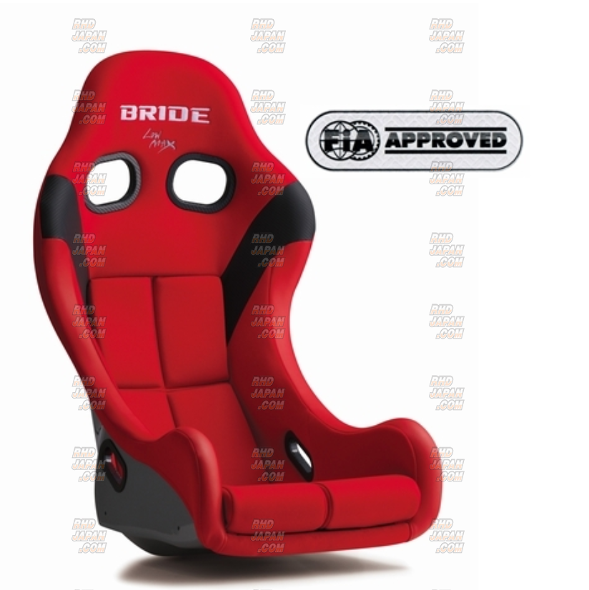 BRIDE ZIEG IV Low Max Full Bucket Seat - Red Carbon Shell - RHDJapan