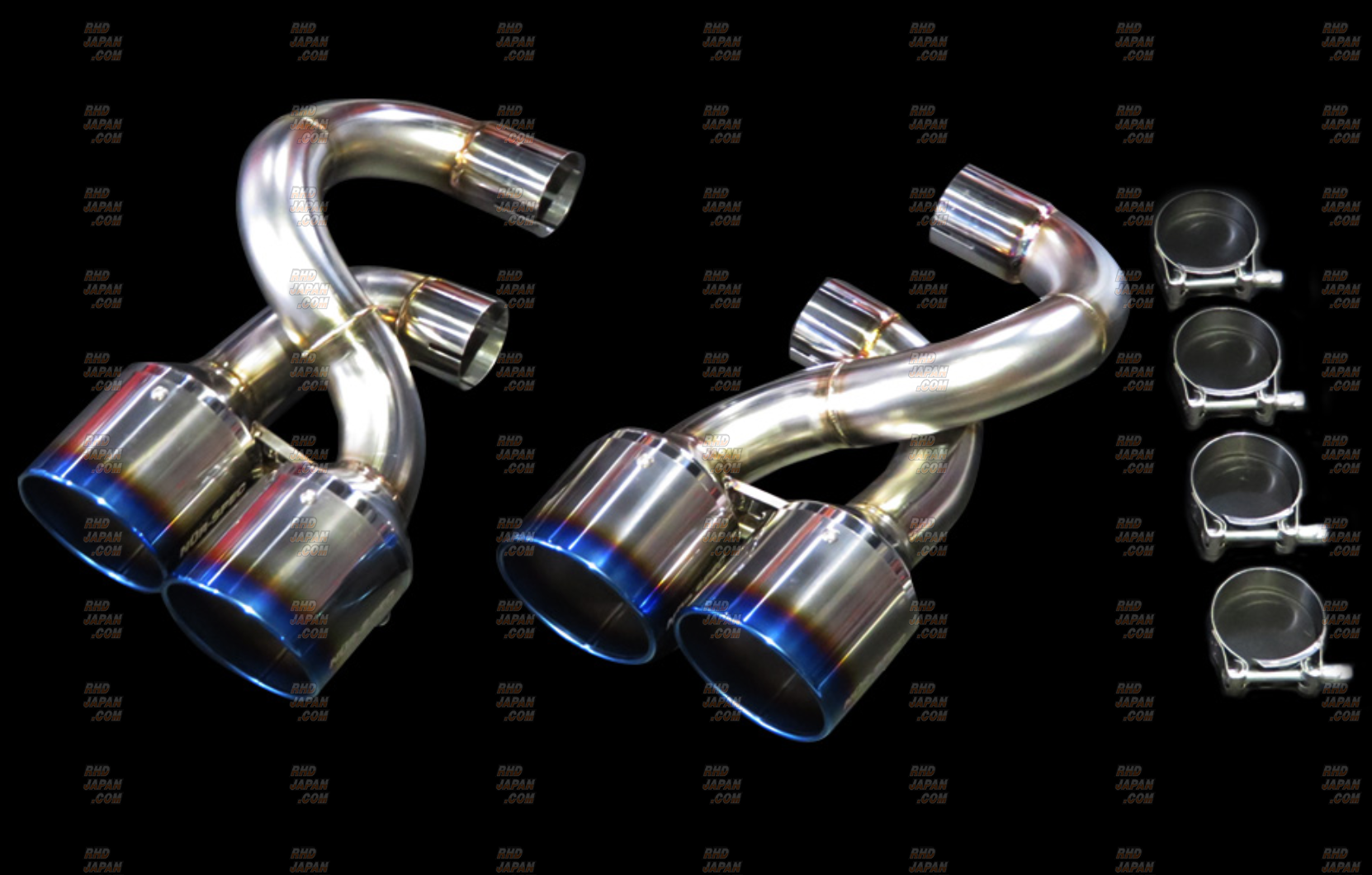 Blitz Aero Speed R Concept Under Diffuser Muffler Tip Nur-Spec Finisher ...