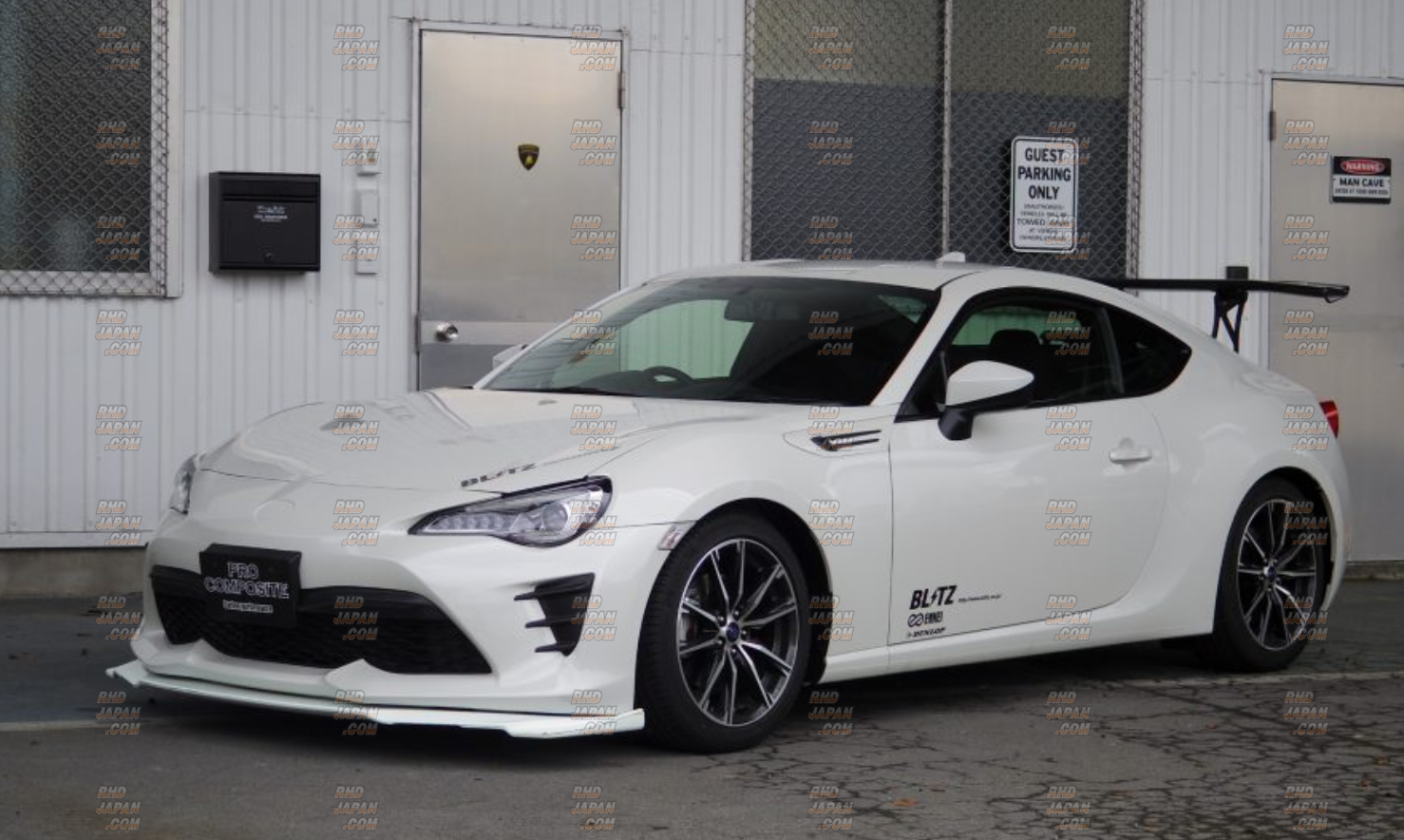 Pro Composite Front Lip Spoiler Carbon Fiber CFRP - ZN6 Kouki - RHDJapan