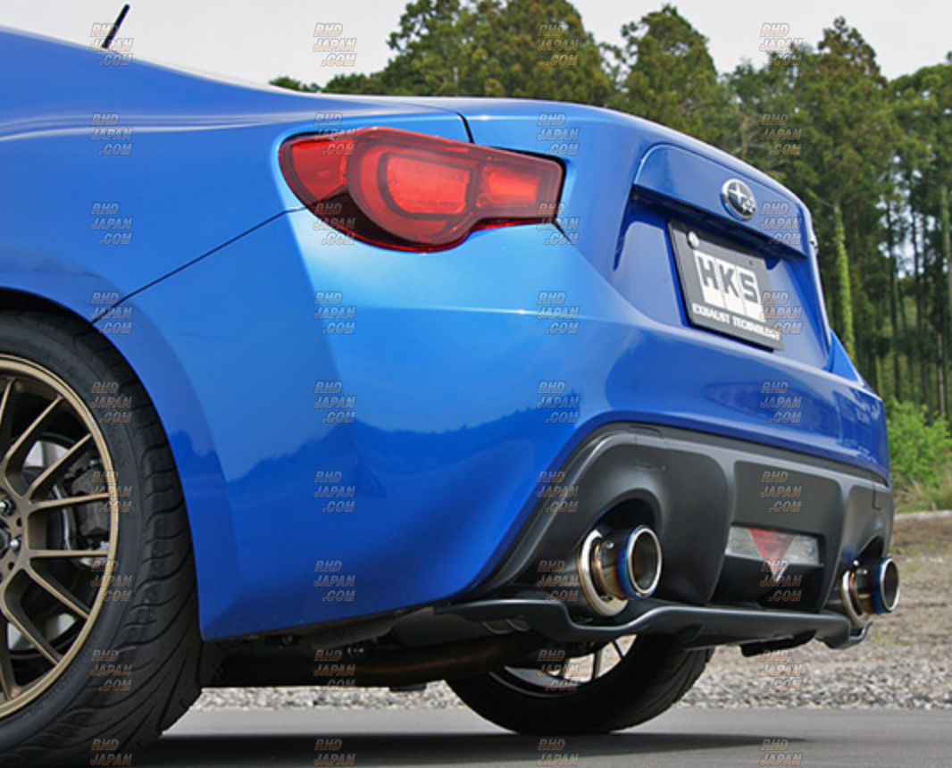 HKS Hi-Power Spec L II Muffler Exhaust System Dual Outlet - BRZ ZC6 86 ...