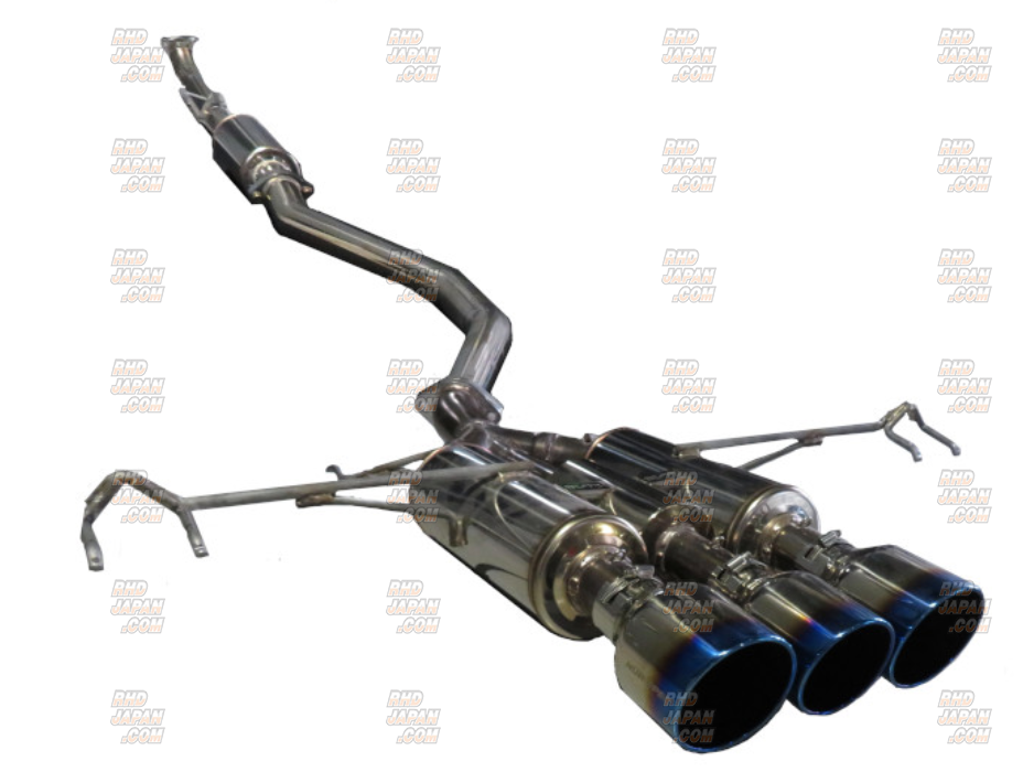 Blitz Nur-Spec Custom Edition Nur-CE VSR Muffler Exhaust System - FK8 ...