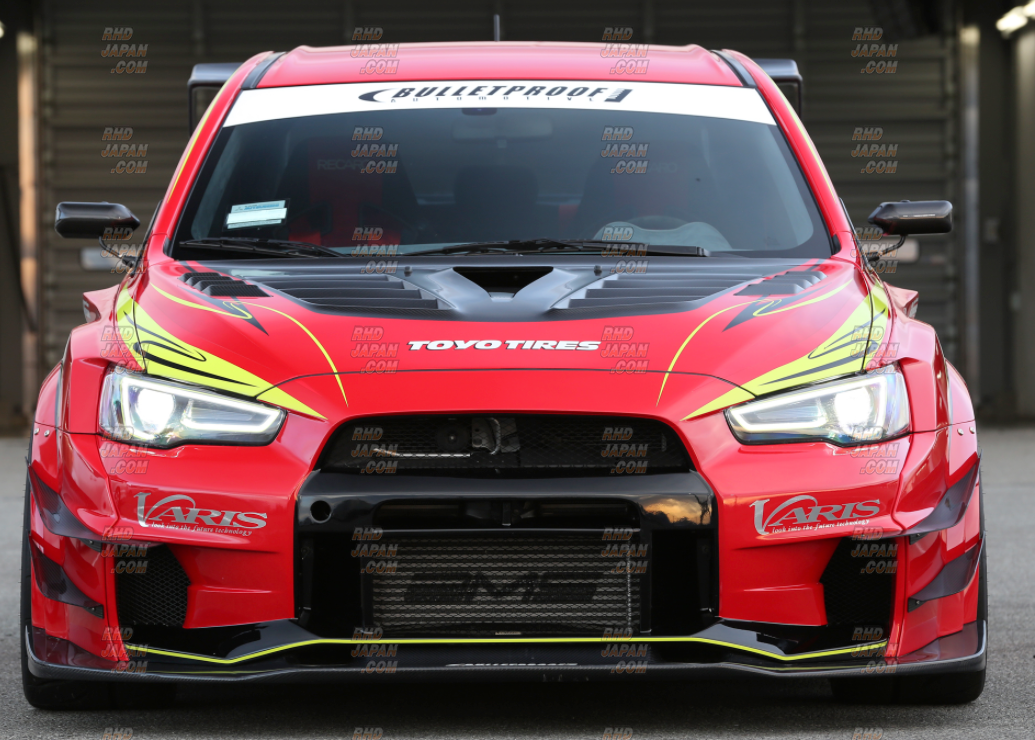Varis Wide Body Kit Full Kit Version 2 FRP & Carbon Fiber - Lancer ...