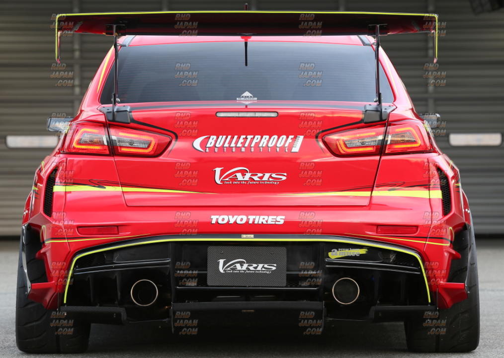 Varis Wide Body Kit Full Kit Version 2 FRP & Carbon Fiber - Lancer ...