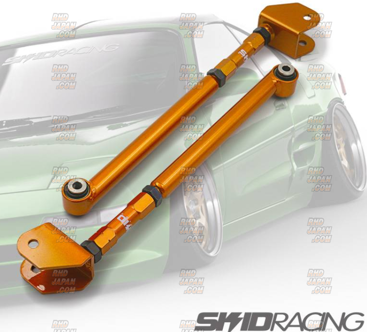 Skid Racing Super Spec Adjustable Rear Pillow Toe Control Arms - MR2 ...