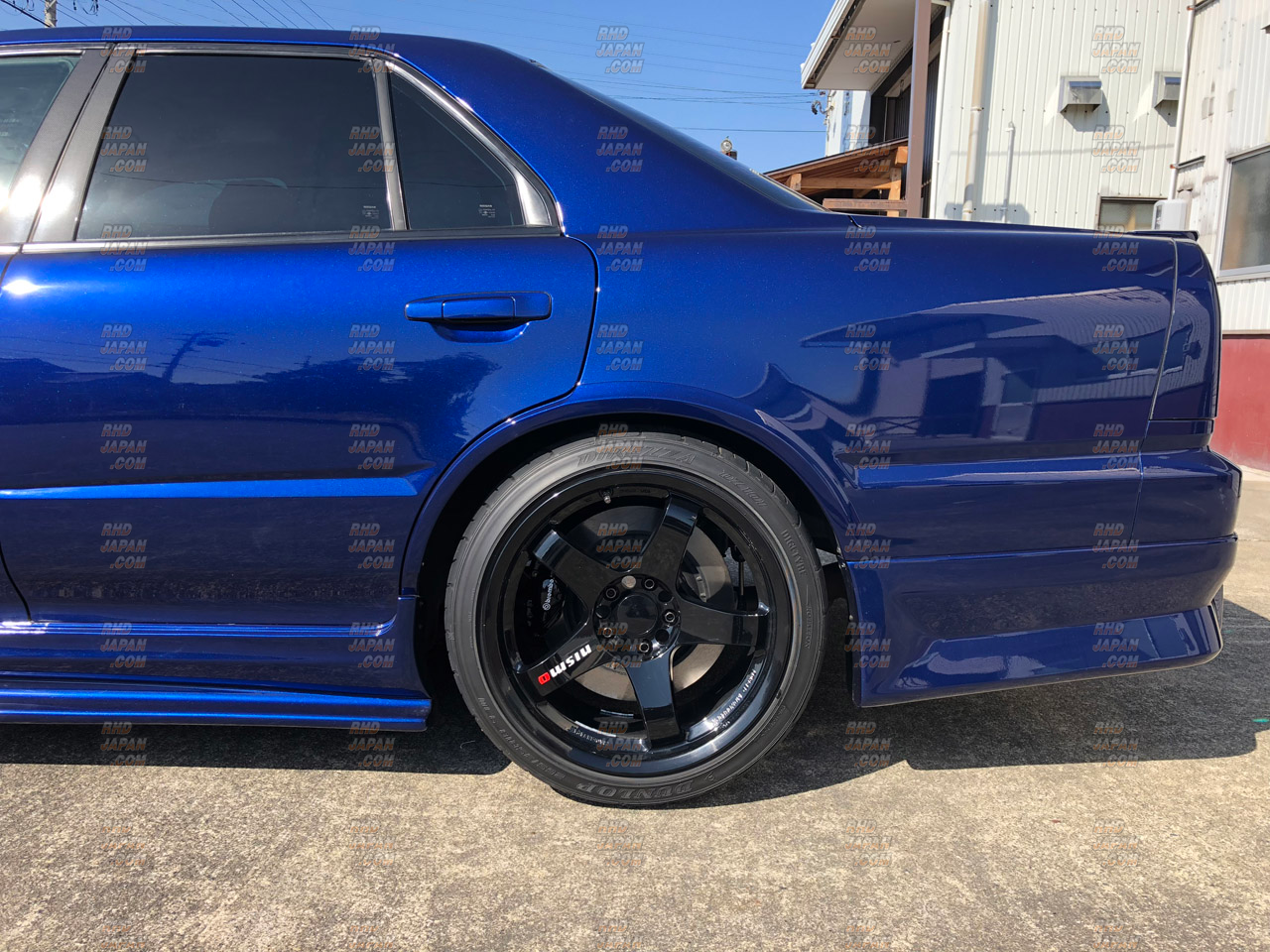 Okubo Factory Rear Fender Arch Set - ER34 4-Door - RHDJapan