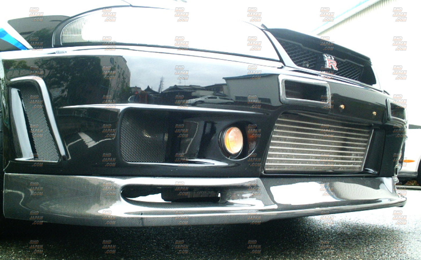Carshop F1 Hood Lip Spoiler Bonnet Top Mold FRP - BCNR33 - RHDJapan