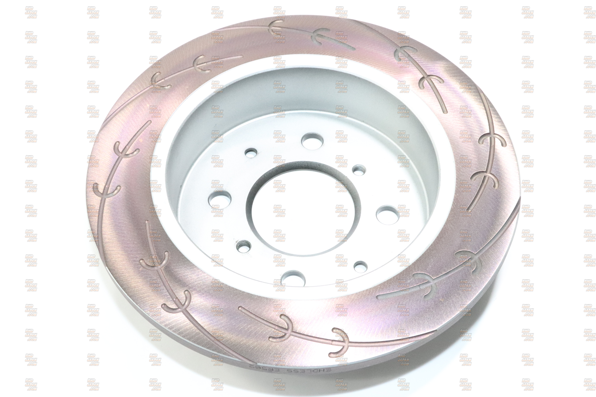 Endless E-Slit Brake Rotor Front Option Black Right - FD3S 17inch ...