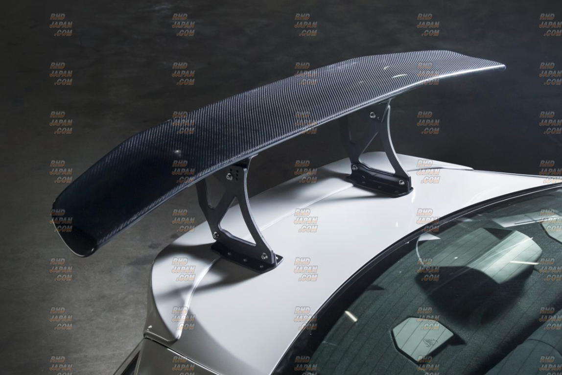 Pro Composite Rear Wing Low Drag Type 3 Wet Carbon Fiber CFRP TRD Trunk ...