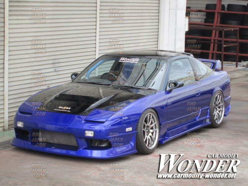 Car Modify Wonder Glare 3-Piece Body Kit - 180SX RS13 RPS13 - RHDJapan