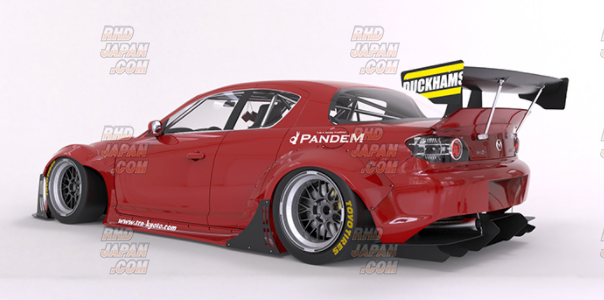 T.R.A.-Kyoto Rear Under Diffuser for Pandem Full Aero Wide Body Kit ...