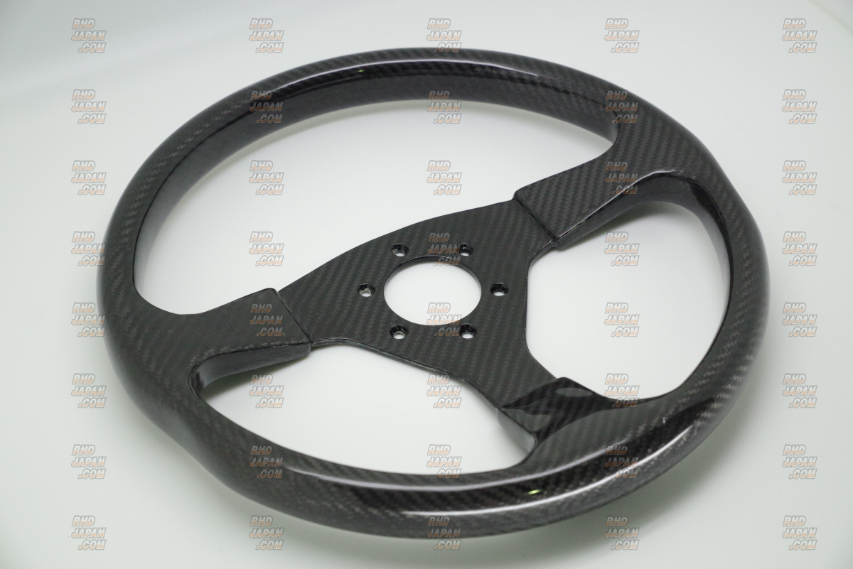 Number 7 Dry Carbon Fiber Steering Wheel Version 2 Twill Weave - Plain ...