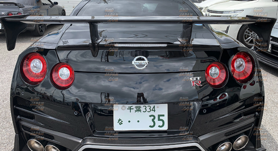 Top Secret GT Wing Rear Spoiler ST1 - GT-R R35 - RHDJapan