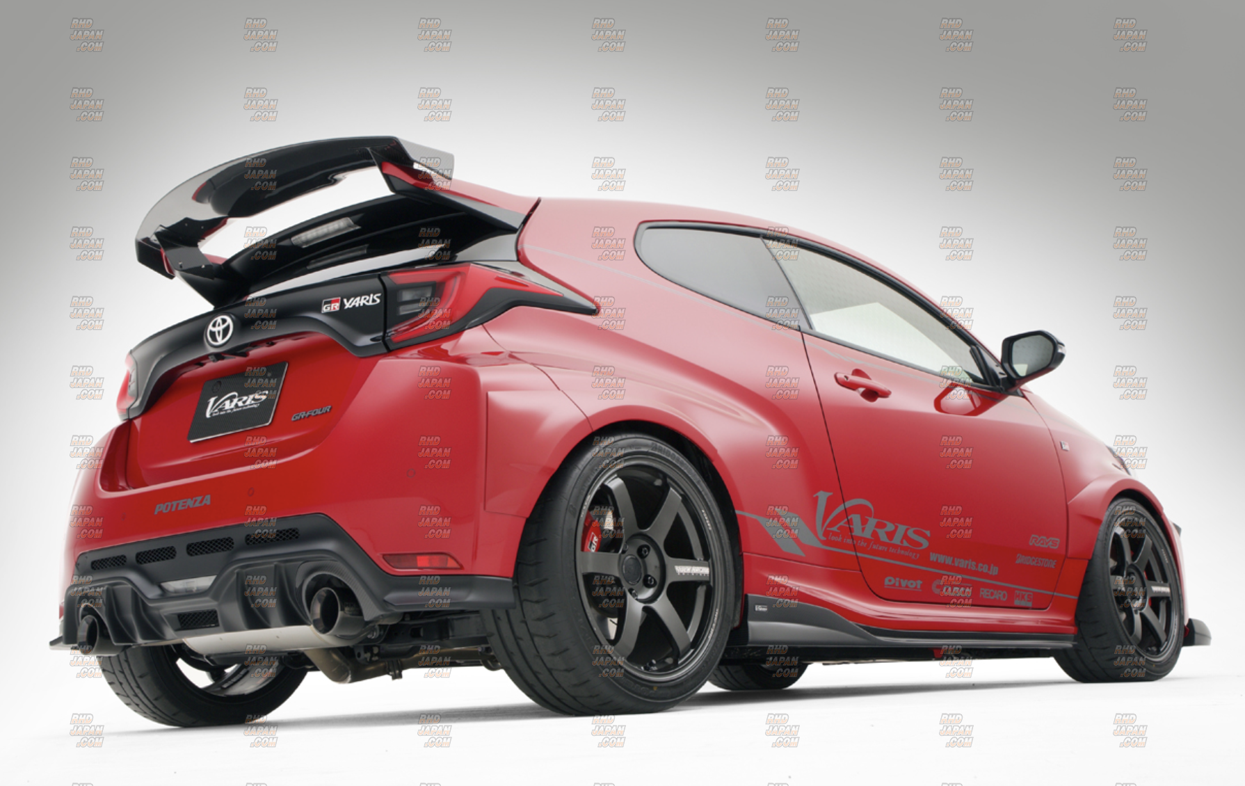 Varis Arising-I Rear Wing with Variable Flap - GR Yaris GXPA16 - RHDJapan