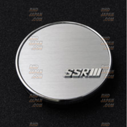 SSR GTF GTV Center Cap - Silver Top - RHDJapan