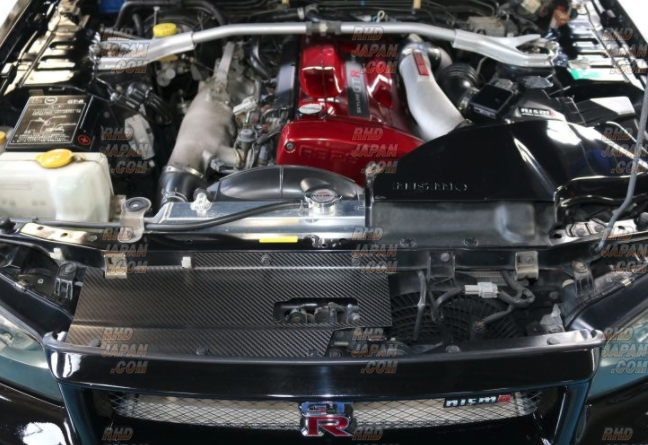 Nismo Omori Factory Z-Tune Radiator Cover Cooling Panel Dry Carbon ...