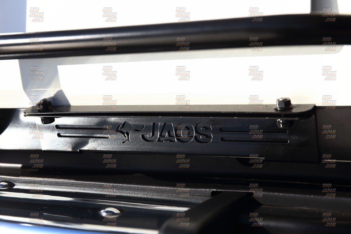 JAOS Rear Ladder 2 Black - Land Cruiser / Land Cruiser Prado 70 Series ...