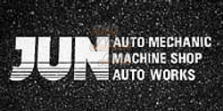 JUN Auto JUN Group Gothic Type Sticker - Black - RHDJapan