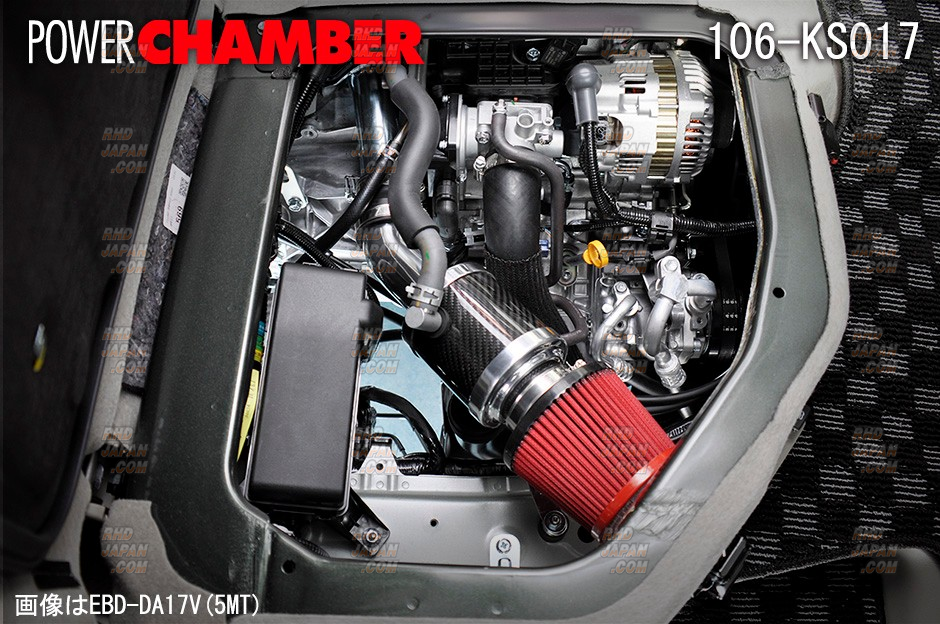 ZERO-1000 Power Chamber Air Intake System For K-Car Super Red - Scrum ...