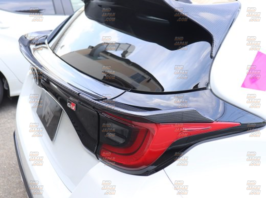 Garage Vary Rear Gate Spoiler Carbon Fiber - GR Yaris GXPA16 Gen 1 ...