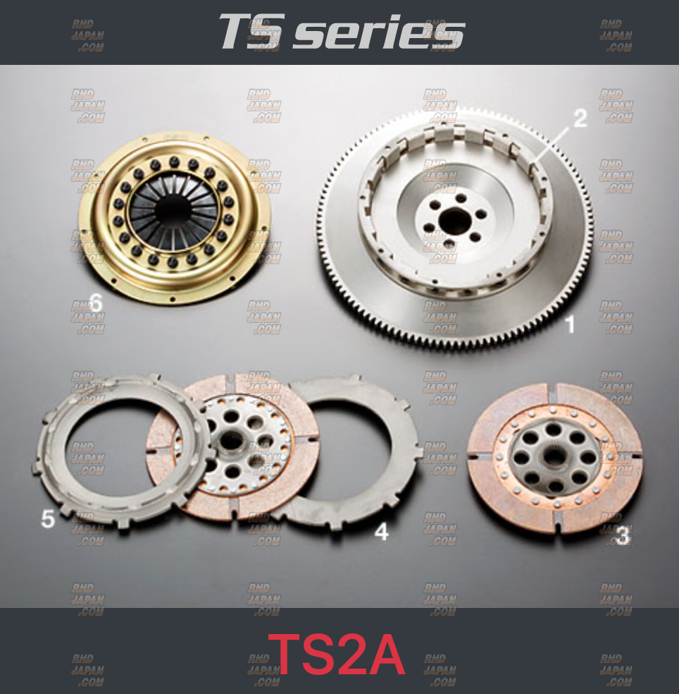 OS Giken TS2A Multi Plate Racing Clutch Overhaul Pressure Plate - MR-2 ...