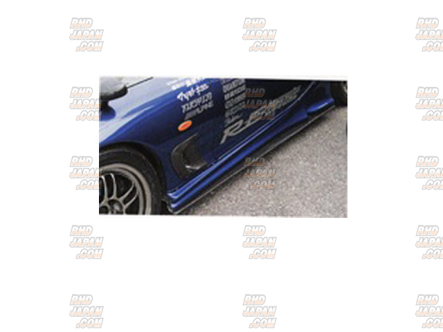 RE-Amemiya AD Side Diffuser Left Side Carbon Fiber - RX-7 FD3S - RHDJapan