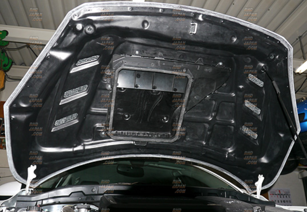 Odula Cooling Bonnet Carbon Fiber - Mazdaspeed Axela BL3FW - RHDJapan