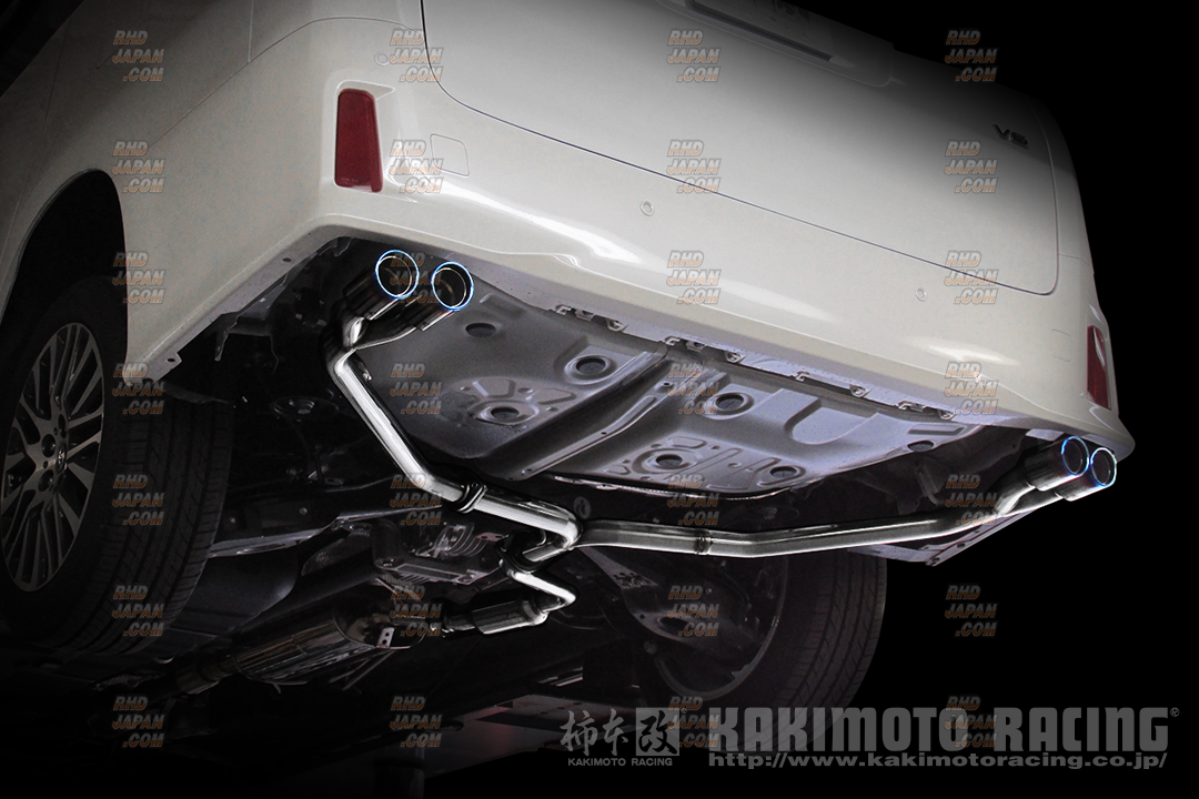 Kakimoto Racing Class KR Muffler Exhaust System Center Pipe Included ...