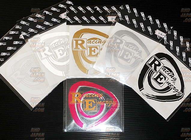 R-Magic Racing Energy Rotor Sticker - Metallic Pink - RHDJapan