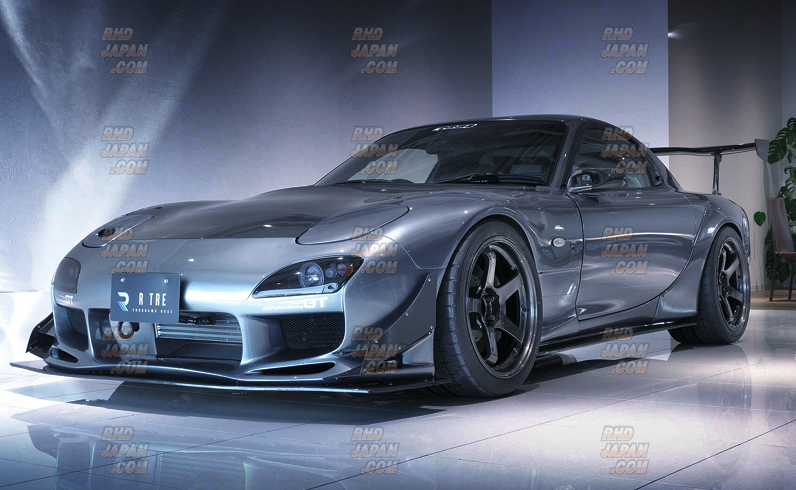 Fujita Engineering FEED Afflux Carbon Aero Bonnet Hood Mao Spec - RX-7 ...