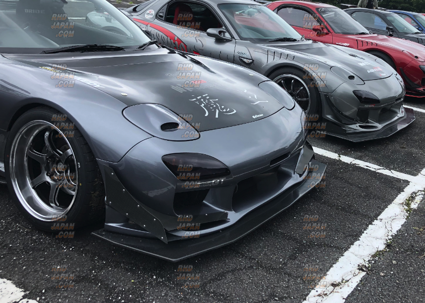 Fujita Engineering FEED Afflux Carbon Aero Bonnet Hood Mao Spec - RX-7 ...