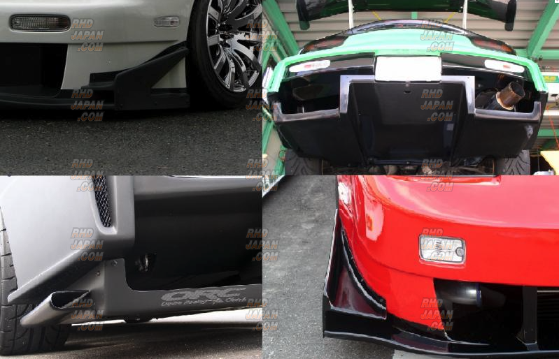 URAS Full Aero Body Kit Type-GT Kit with GT Option 3pc Set - Silvia S13 ...