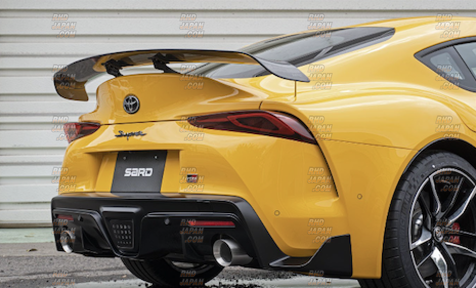 Sard LSR Carbon Wing Plain Weave - GR Supra DB02 DB22 DB42 DB82 - RHDJapan