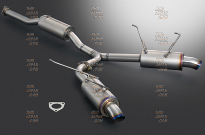 J's Racing Titanium Exhaust System FX-PRO 60RS Dual Tail Standard Aero ...