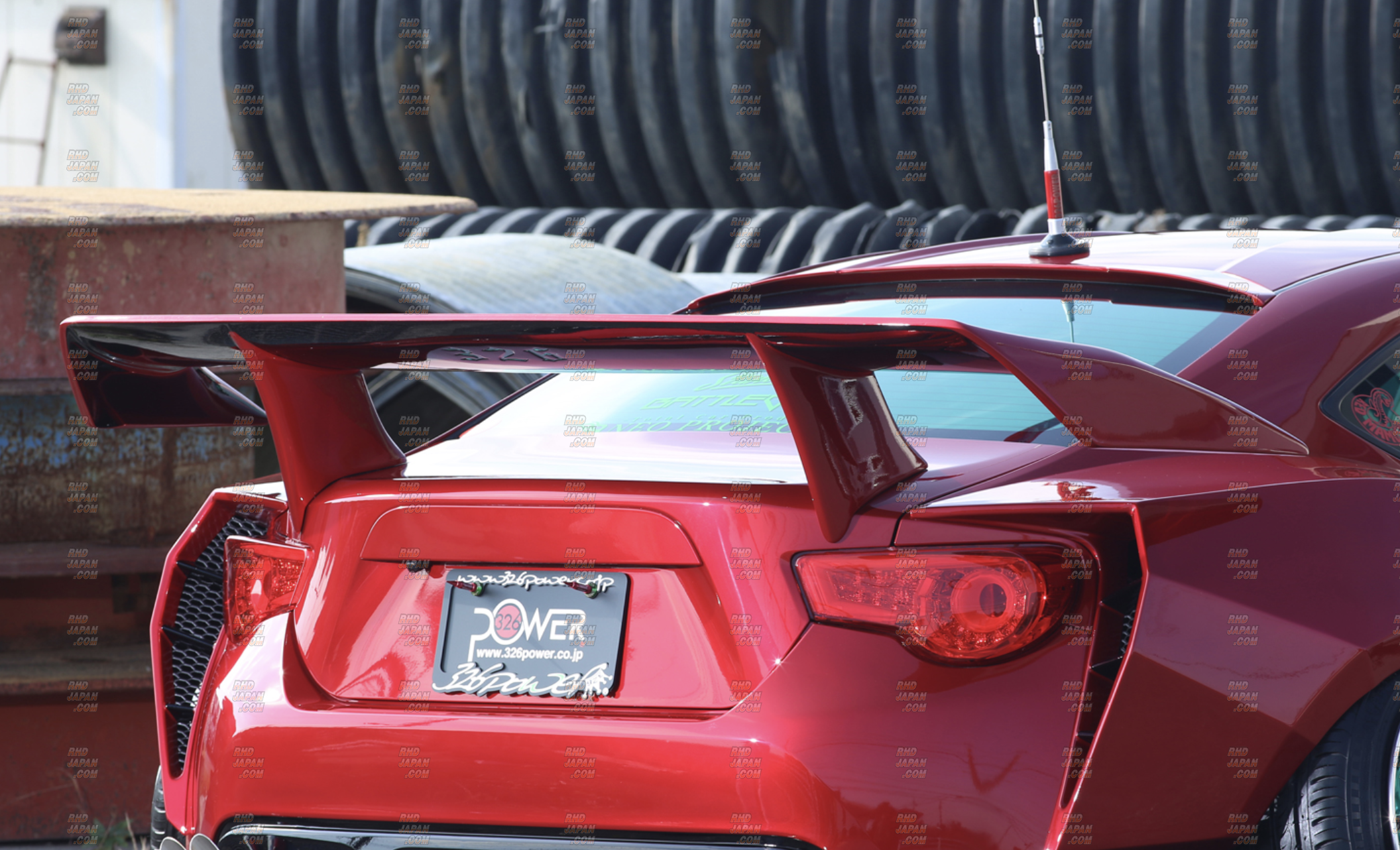 326 Power ManRiki Rear Wing Trunk Spoiler Wide Type - BRZ ZC6 86 ZN6 ...